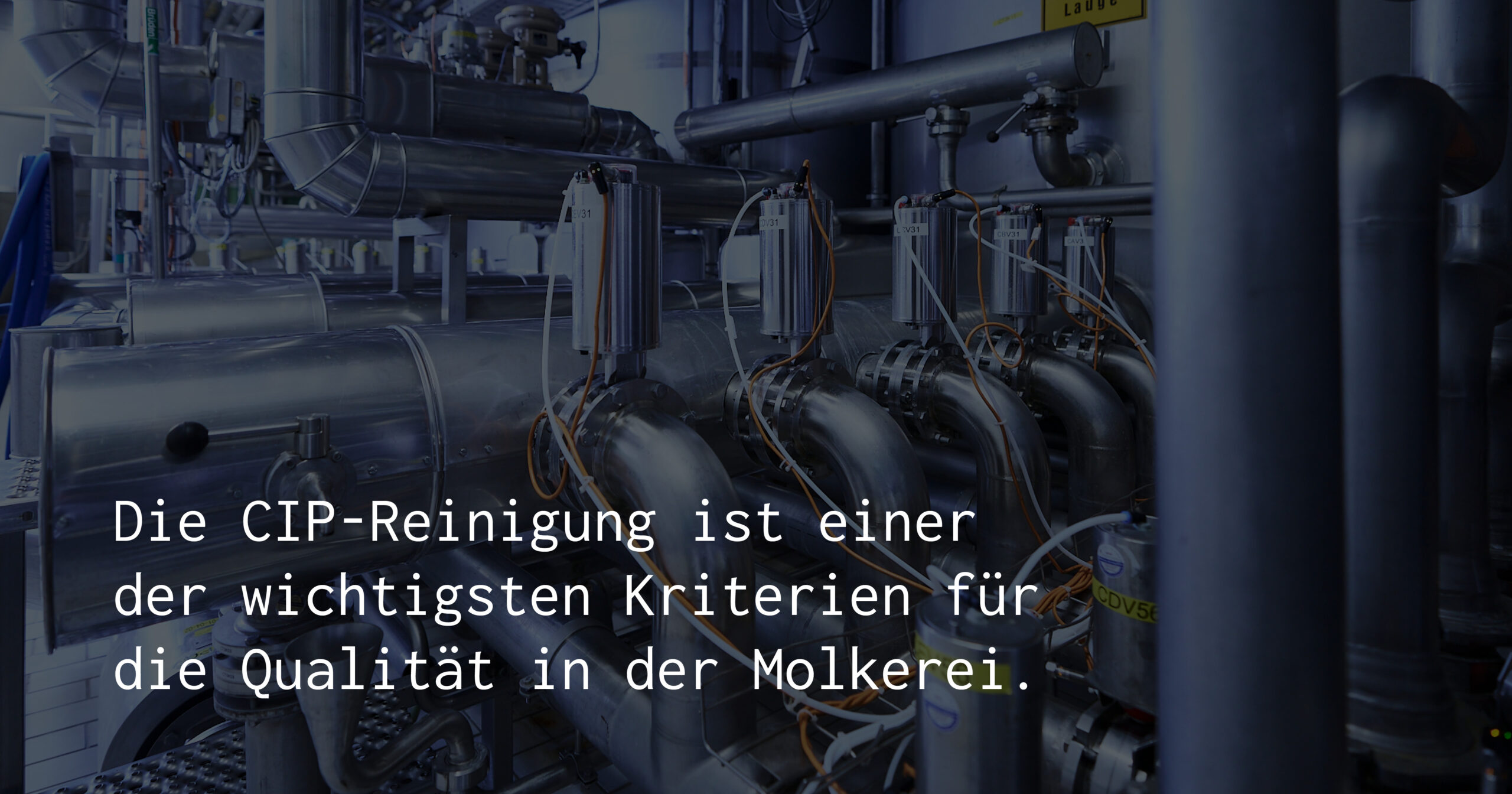 Neue CIP-Reinigung mit 3 Kreisen für eine zukunftsfähige ...